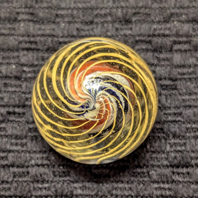 Large Caged Solid Core Swirl with Exquisite Craftsmanship and Symmetry ...