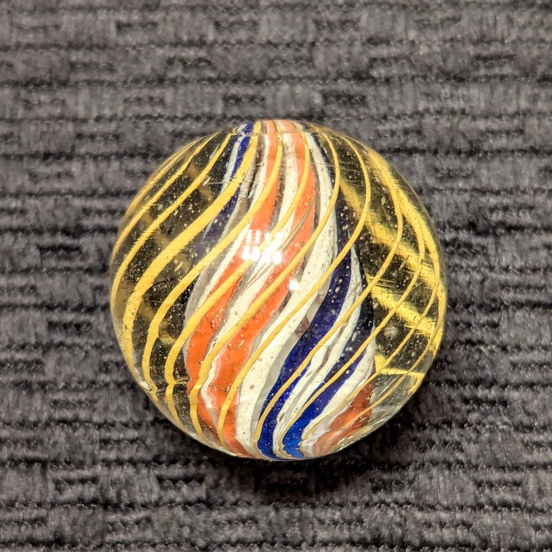 Large Caged Solid Core Swirl with Exquisite Craftsmanship and Symmetry ...